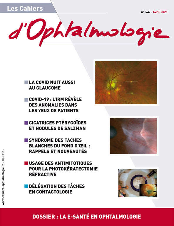 Tous les numéros - cahiers-ophtalmologie